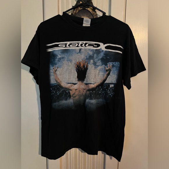 Gildan | Shirts | Vintage Static X 209 Cult Of Static T Shirt | Poshmark